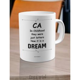 CA in childhood these are just letters now it's a dream Coffee Mug ...