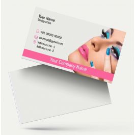 Order Printed Beauty Parlour Cards with Delivery Across India