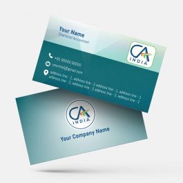Corporate CA Visiting Card Templates – Elegant & Stylish