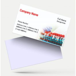 Personalized Visiting Card Designs for Diagnostics Centers and Clinics
