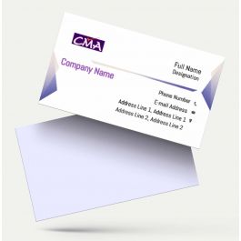 simple and elegant designed visiting card with grey background. Just ...