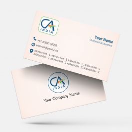 "Affordable CA Firm Visiting Cards with High-Quality Designs and Printing"