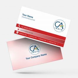 Corporate CA Visiting Card – Premium & High-Quality