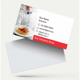 Catering Visiting Card Custom Design – Print Now on Printasia
