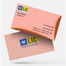 Premium Matte Finish LIC Visiting Cards