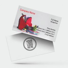 Editable Visiting Cards for Stationery Shops – Order Now!