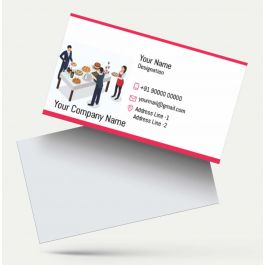 Catering Visiting Card Vector Design – Print Now