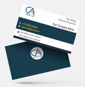 2024 Top 100 Chartered Accountants Unique Visiting card designs