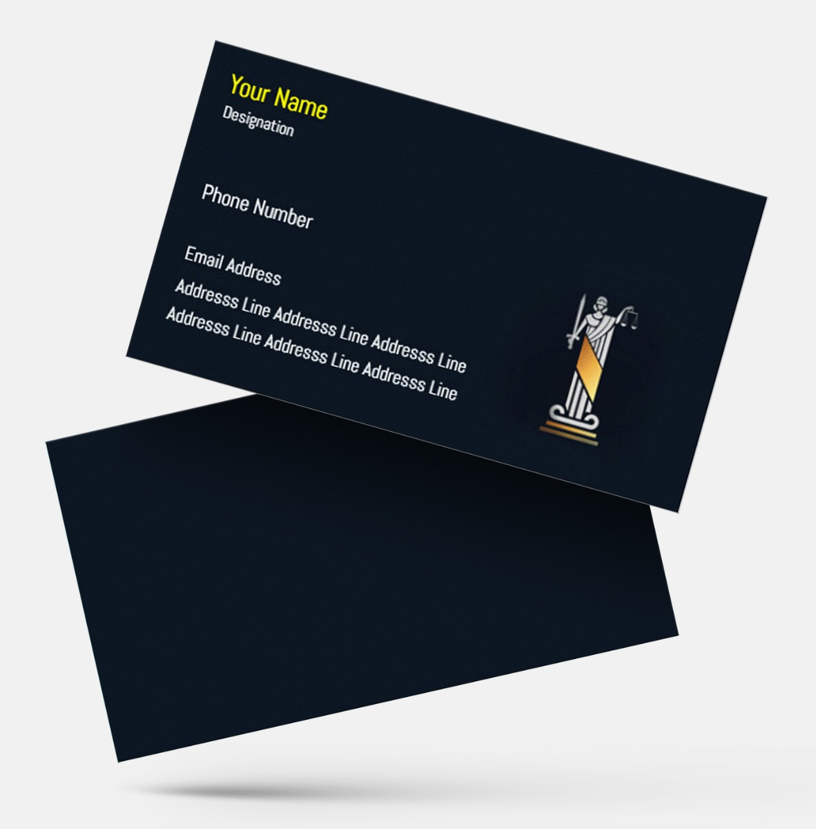 Advocate Visiting Card In Germany Lawyer 2025 Visiting Card